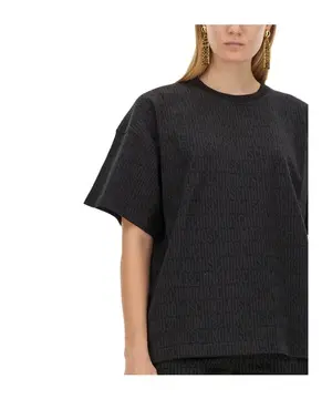 Moschino Print T-shirt - Black