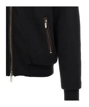 MOORER Bellati-mrw Jacket With Removable Fur Collar - Black