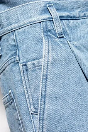 Dries Van Noten Belt Loop Jeans - Light Blue