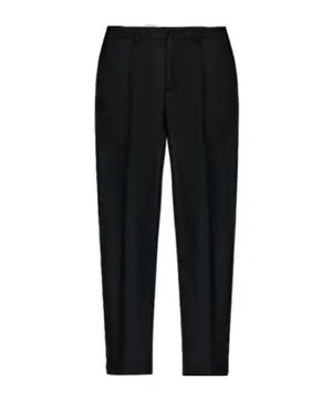 Dolce & Gabbana Tailored Flannel Pants With Fold Detail