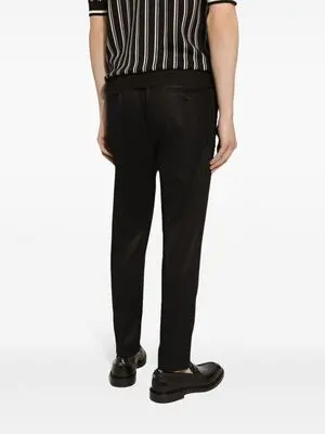 Dolce & Gabbana Tailored Flannel Pants With Fold Detail