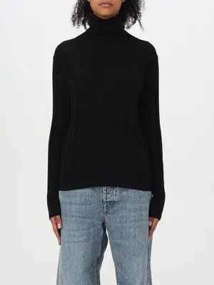 ALLUDE Ribbed Long-sleeved Jumper