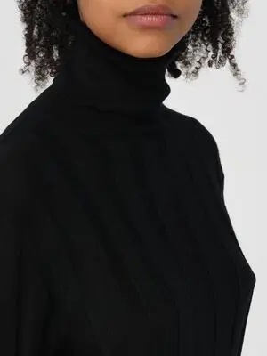 ALLUDE Ribbed Long-sleeved Jumper
