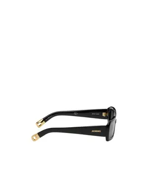 Jacquemus La Casa Les Lunettes Rond Carré Sunglasses - Gray
