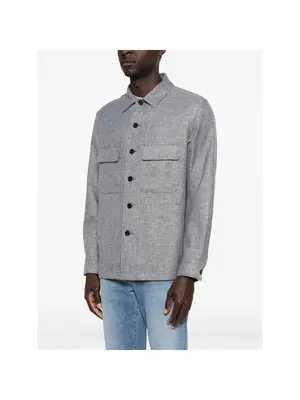 Zegna Button-up Flap-pocket Shirt
