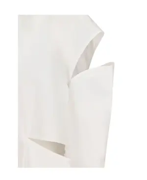 Alexander McQueen Cut-out Detailed Shirt Dress