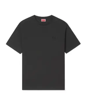 Kenzo Boke Flower 2.0 Embroidered Oversized T-shirt - Black