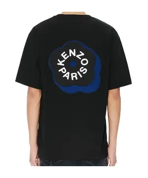 Kenzo Boke Flower 2.0 Embroidered Oversized T-shirt - Black