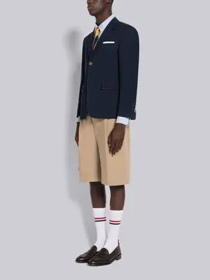 Thom Browne Grosgrain-loop Trim Loafers - Brown