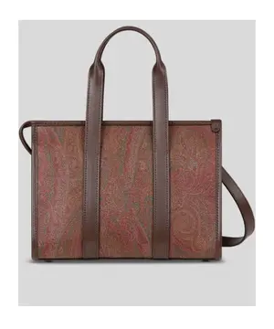 Etro Paisley Jacquard Top Handle Bag