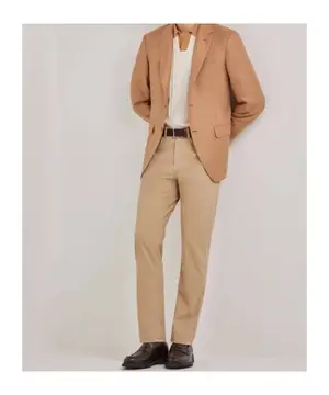 Canali Five-pocket Straight-leg Trousers - Beige