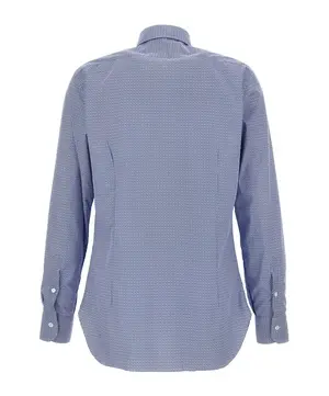 BARBA NAPOLI Culto Classic Fit Shirt - Blue