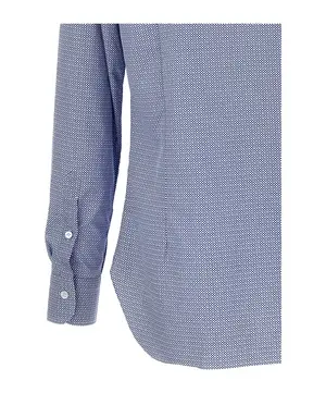BARBA NAPOLI Culto Classic Fit Shirt - Blue