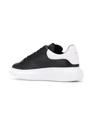 Alexander McQueen Oversized Low-top Sneakers - Black