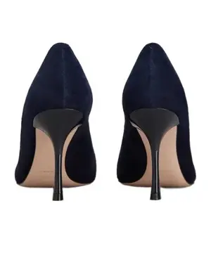 ROGER VIVIER I Love Vivier" Suede Pumps - Blue