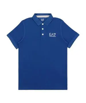 EA7 Logo Printed Polo Shirt