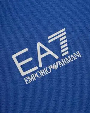 EA7 Logo Printed Polo Shirt