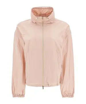 Herno Long Sleeve Zip Up Jacket - Pink