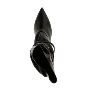 Rene Caovilla Pointed Toe Stiletto Heel Ankle Boots