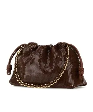 Loewe Flamenco Shoulder Bag - Chocolate