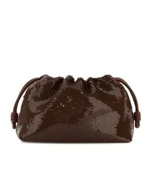 Loewe Flamenco Shoulder Bag - Chocolate