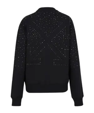 Off-White Embellished Crewneck Sweatshirt