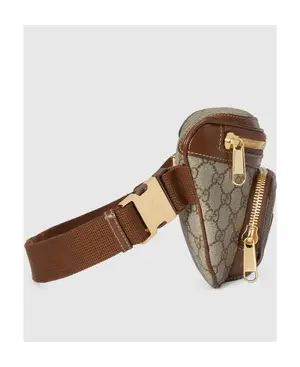 Gucci Logo Patch Monogrammed Belt Bag