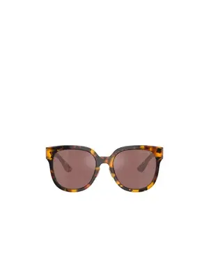 Miu Miu Square Frame Tortoiseshell Sunglasses - Brown