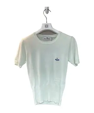 VIVIENNE WESTWOOD Short-sleeved Knit T-shirt - Gray