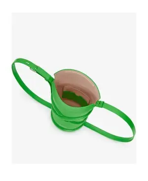 Alexander McQueen The Curve Bucket Shoulder Bag - Green