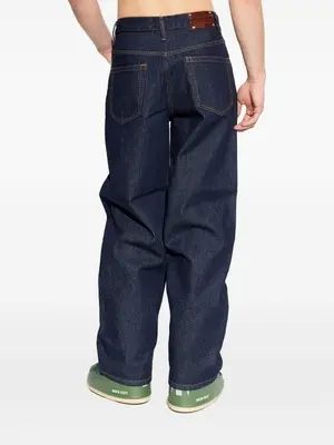 Dries Van Noten Logo Patch Jeans