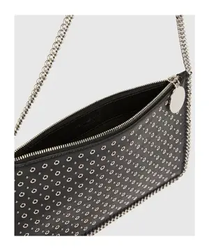 Stella McCartney Falabella Eyelet Pochette Shoulder Bag