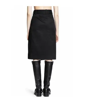 Loewe Asymmetric High-waisted Wrap Skirt