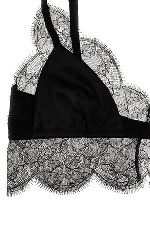 Dolce & Gabbana Dolce Gabbana Lace Satin Bra - No