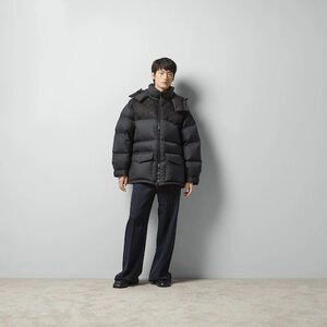 Gucci Zip-up Puffer Jacket With High Collar And Removable Hood