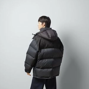Gucci Zip-up Puffer Jacket With High Collar And Removable Hood