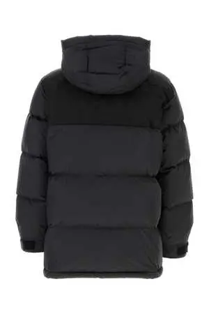 Gucci Zip-up Puffer Jacket With High Collar And Removable Hood