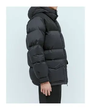 Gucci Zip-up Puffer Jacket With High Collar And Removable Hood
