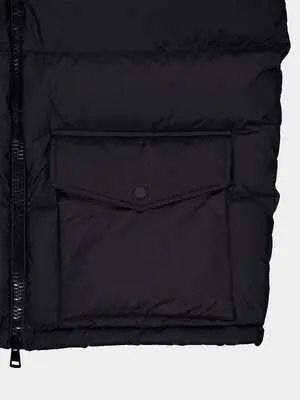 Gucci Zip-up Puffer Jacket With High Collar And Removable Hood