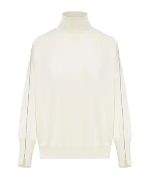Brunello Cucinelli High-neck Knitted Jumper