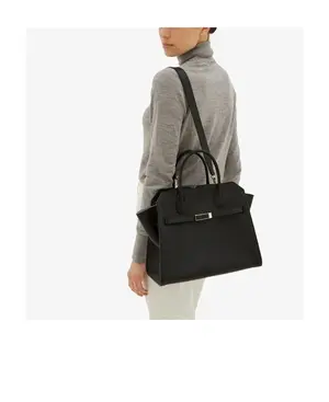 VALEXTRA Milano Top Handle Bag