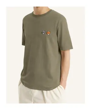 Maison Kitsuné Twin Fox Patch T-shirt