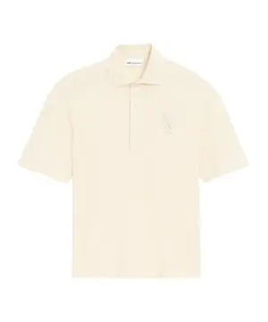 AMI Paris De Coeur Short-sleeved Polo Shirt - No