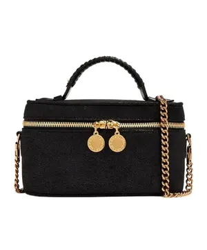 Stella McCartney Falabella Zipped Shoulder Bag - Black