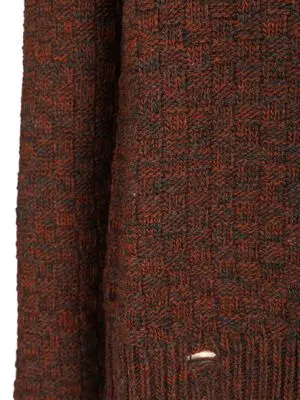 MAISON MARGIELA Distressed Logo Patch Jumper