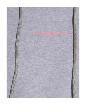 Stella McCartney Long-sleeved Drawstring Hoodie - Gray