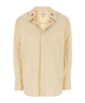Bottega Veneta Long Sleeve Shirt With Lapel Collar