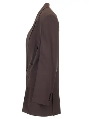 Saint Laurent Oversized Double-breasted Jacket