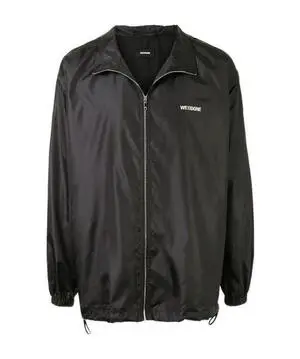 We11Done Logo Print Hooded Jacket