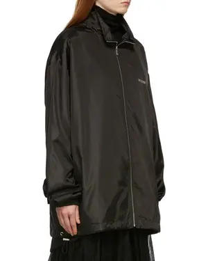 We11Done Logo Print Hooded Jacket